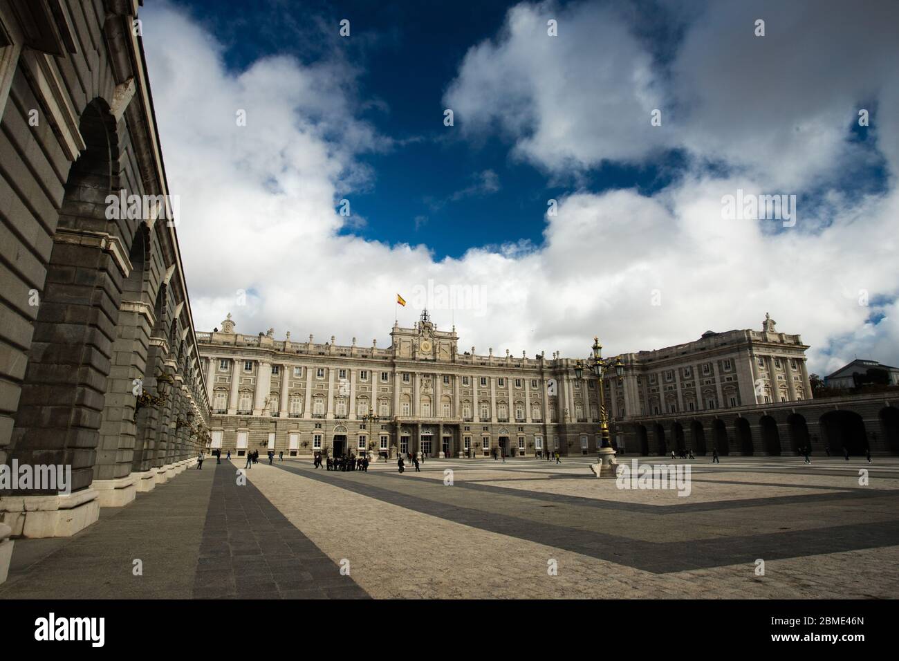 Scene from Madrid, Spain Stock Photo - Alamy