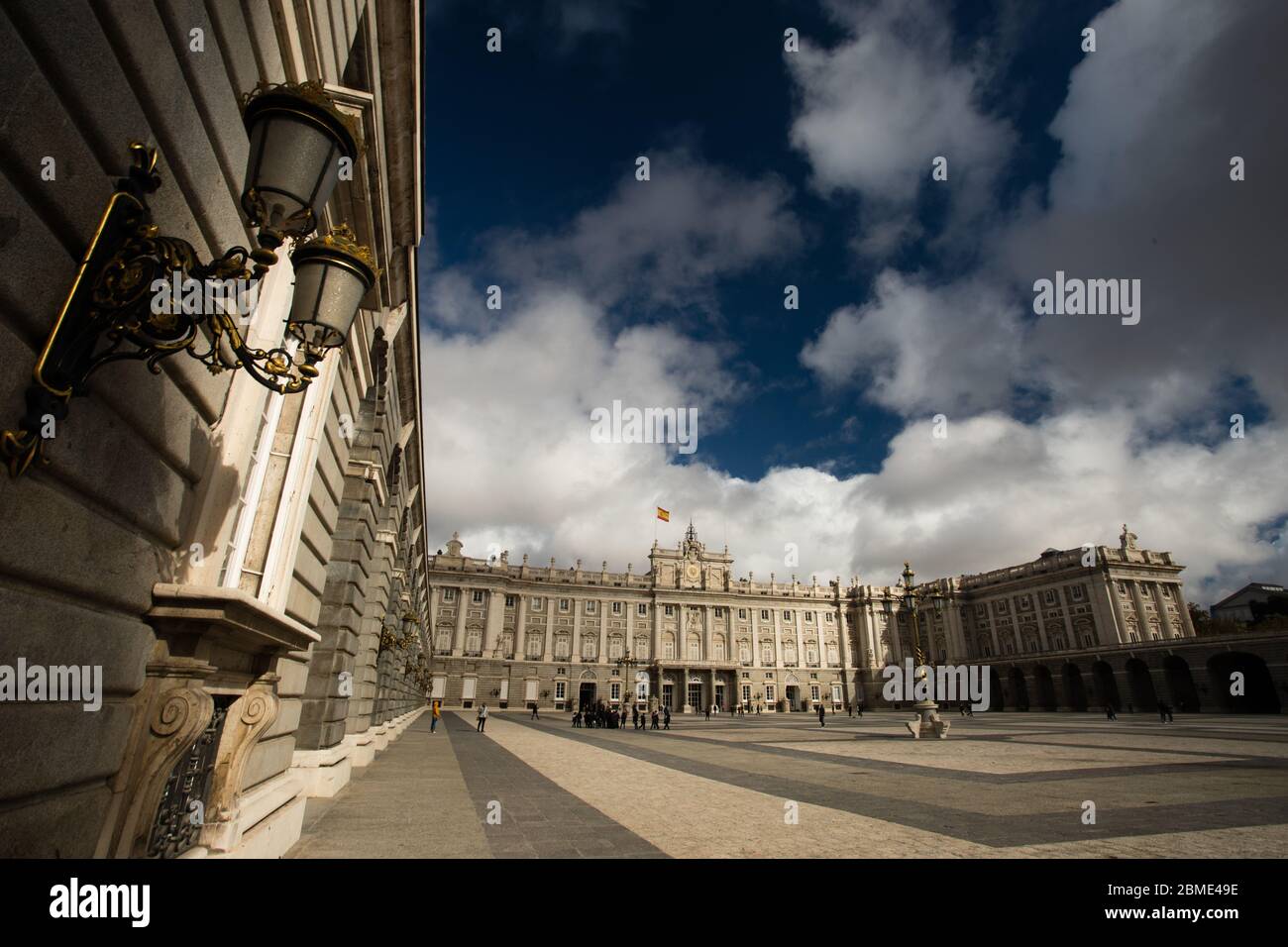 Scene from Madrid, Spain Stock Photo - Alamy