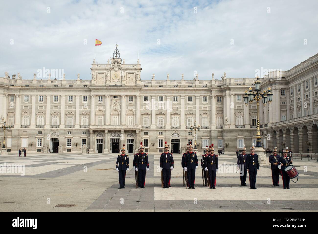 Scene from Madrid, Spain Stock Photo - Alamy
