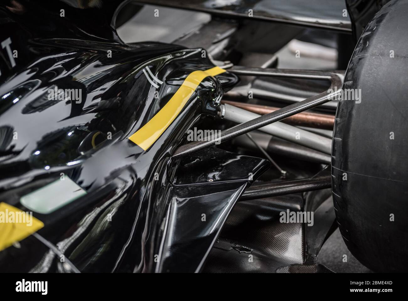 the detail of carbon fibre of a racing car Stock Photo - Alamy