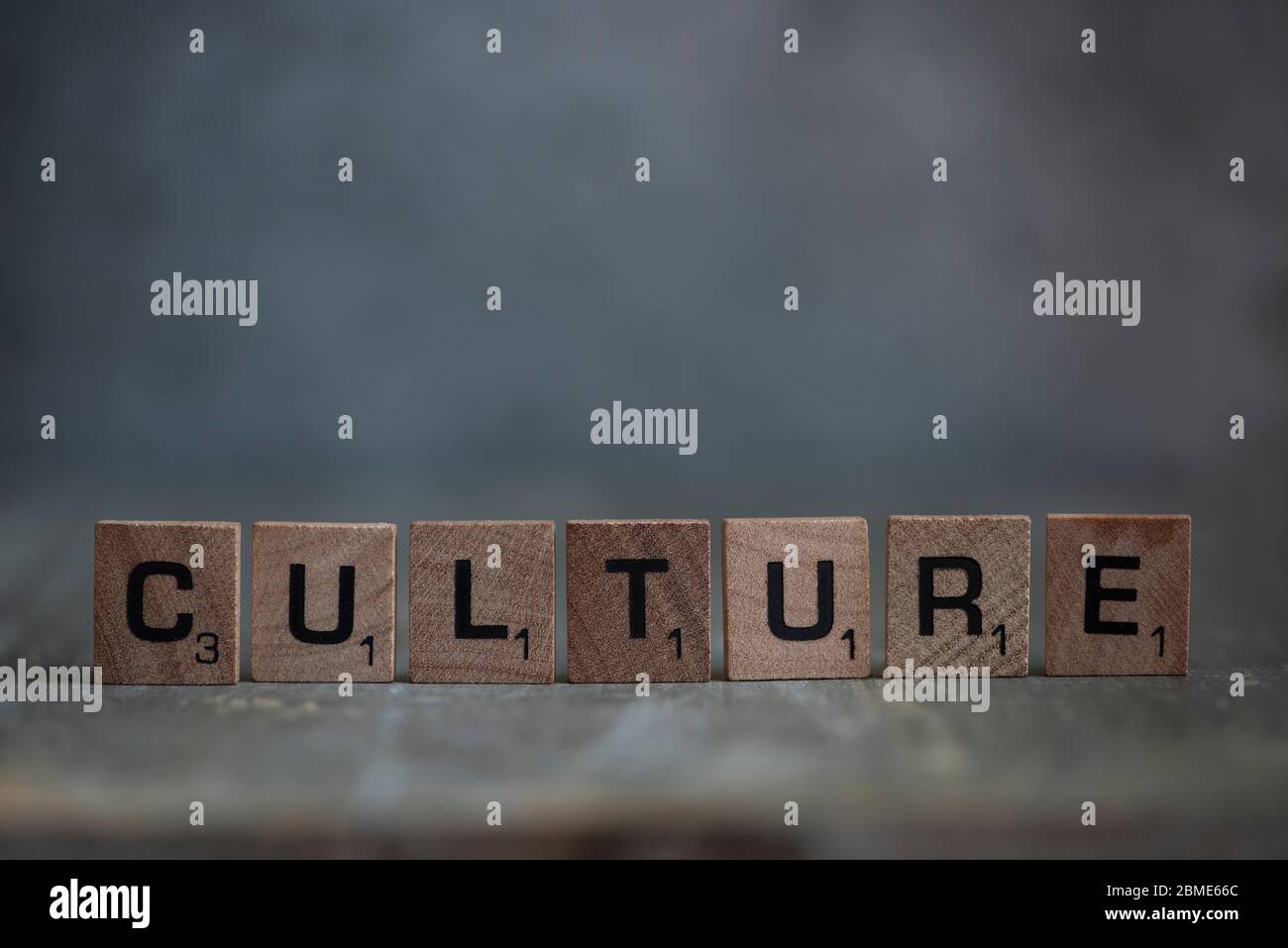 Culture in block letters Stock Photo - Alamy