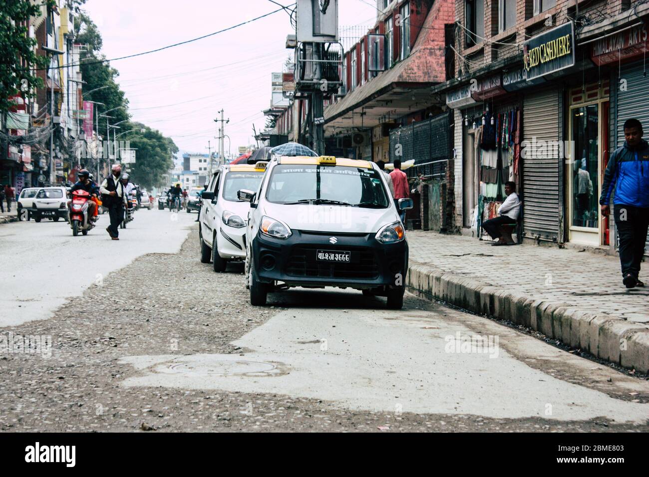 Nepal woman taxi hi-res stock photography and images - Alamy