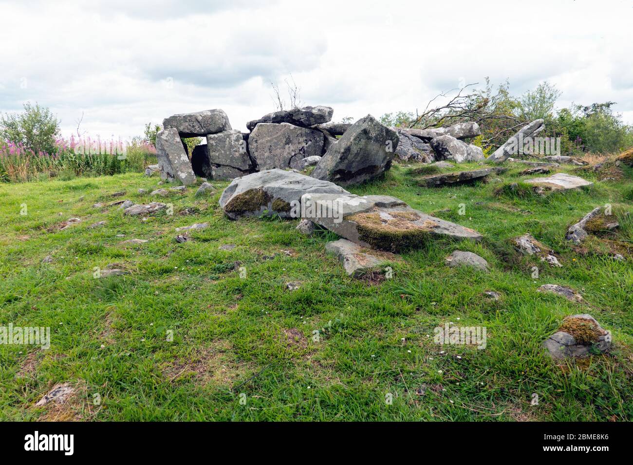 Giant’s Leap Wedge Tomb, Cavan Burren Park, Geopark, Blacklion, Ireland ...