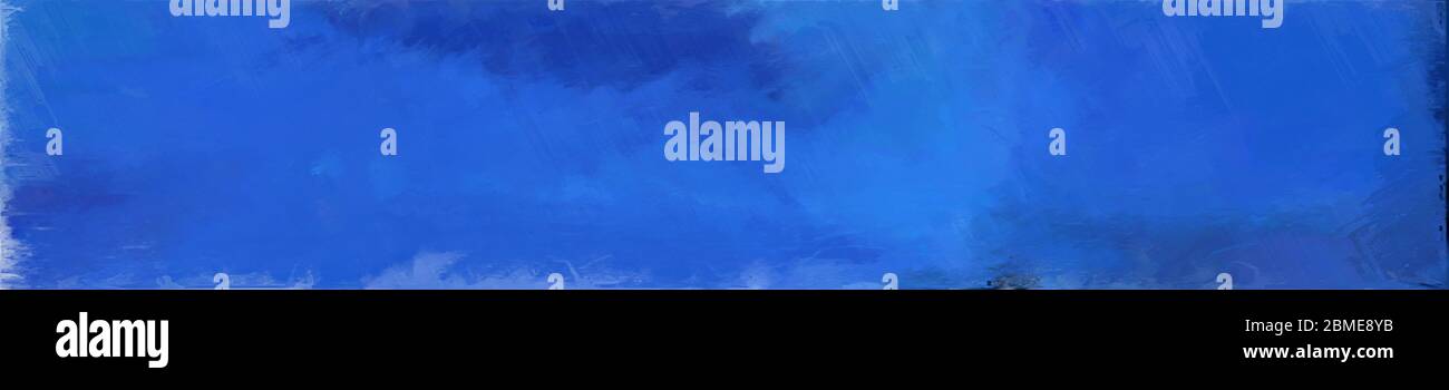 abstract long wide background with royal blue, dark slate blue and very ...