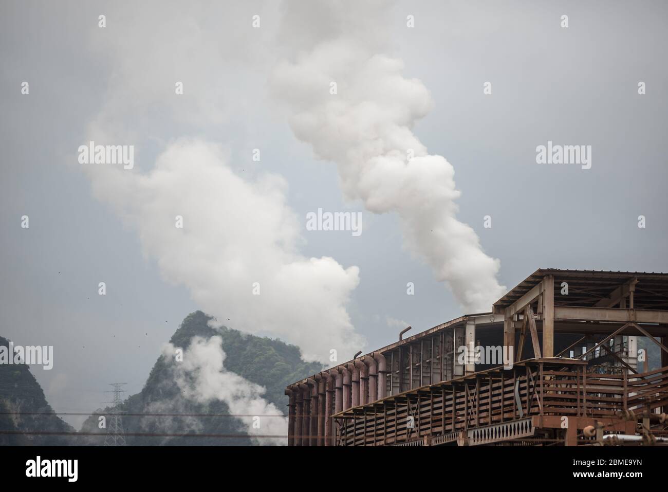 smock and old condition factory Stock Photo - Alamy