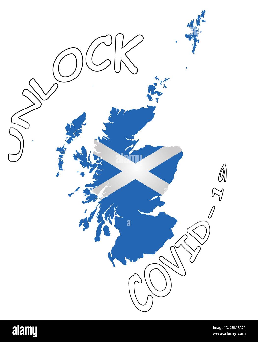 Map of scotland and counties hi-res stock photography and images - Alamy