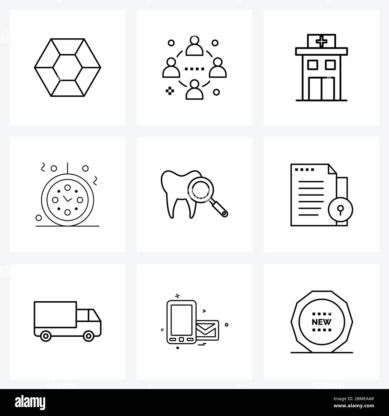 New hospital building Stock Vector Images - Alamy