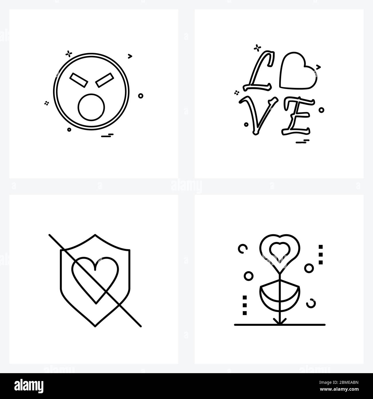 Crying love emoji Black and White Stock Photos & Images - Alamy