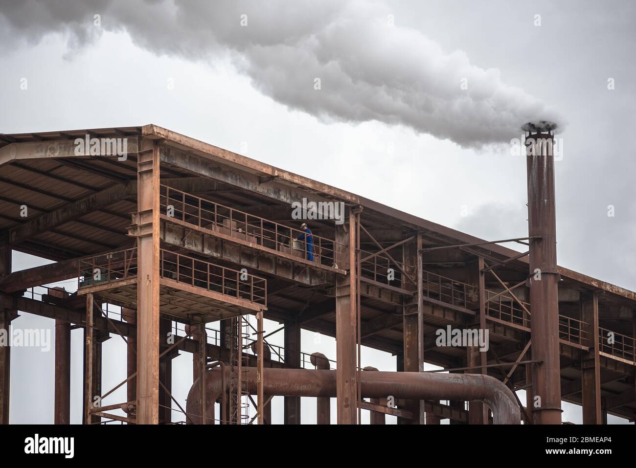 smock and old condition factory Stock Photo - Alamy