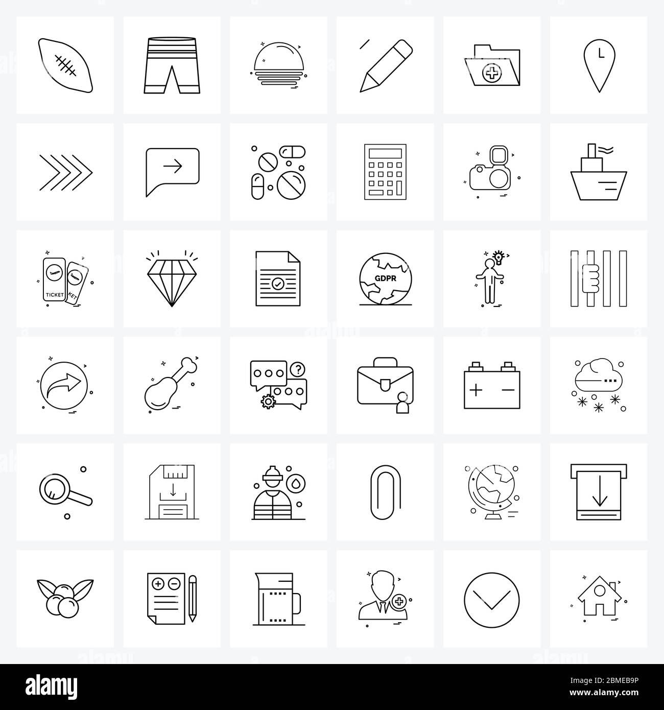 Map symbols hospital Black and White Stock Photos & Images - Alamy