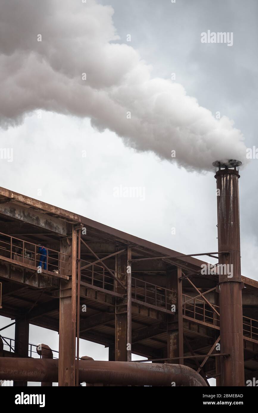 smock and old condition factory Stock Photo - Alamy