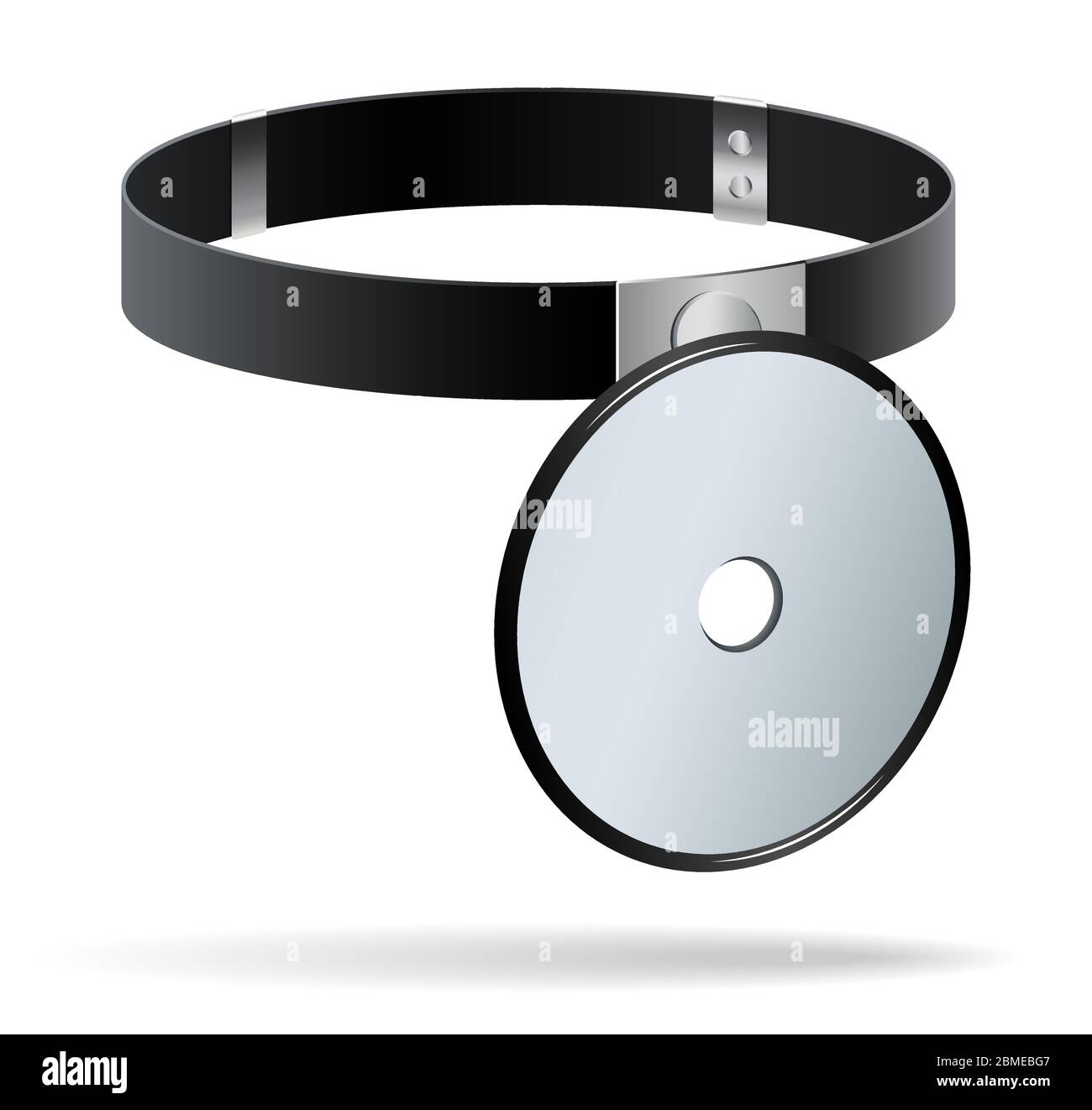 Otolaryngological head reflector. Special medical equipment for ...