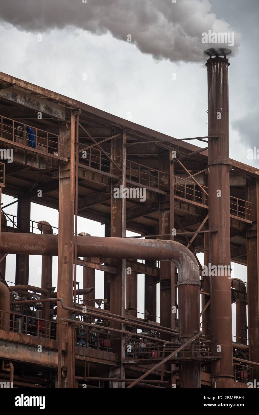 smock and old condition factory Stock Photo - Alamy