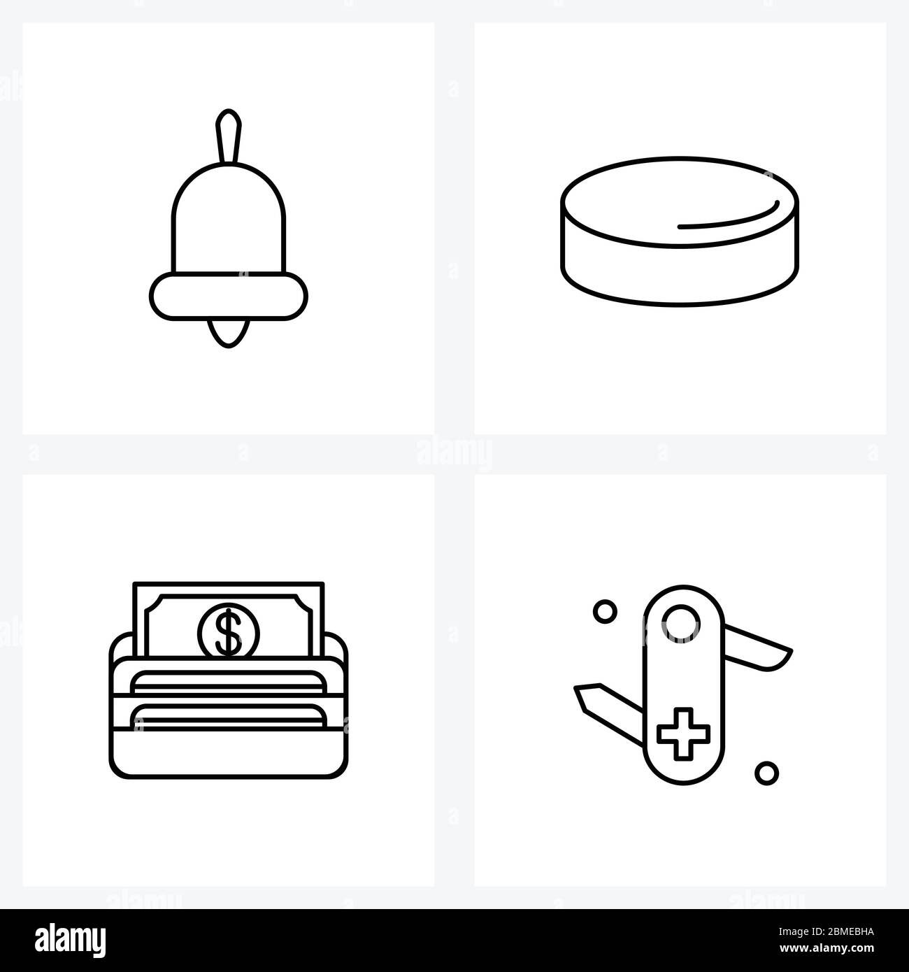 Army bell Stock Vector Images - Alamy