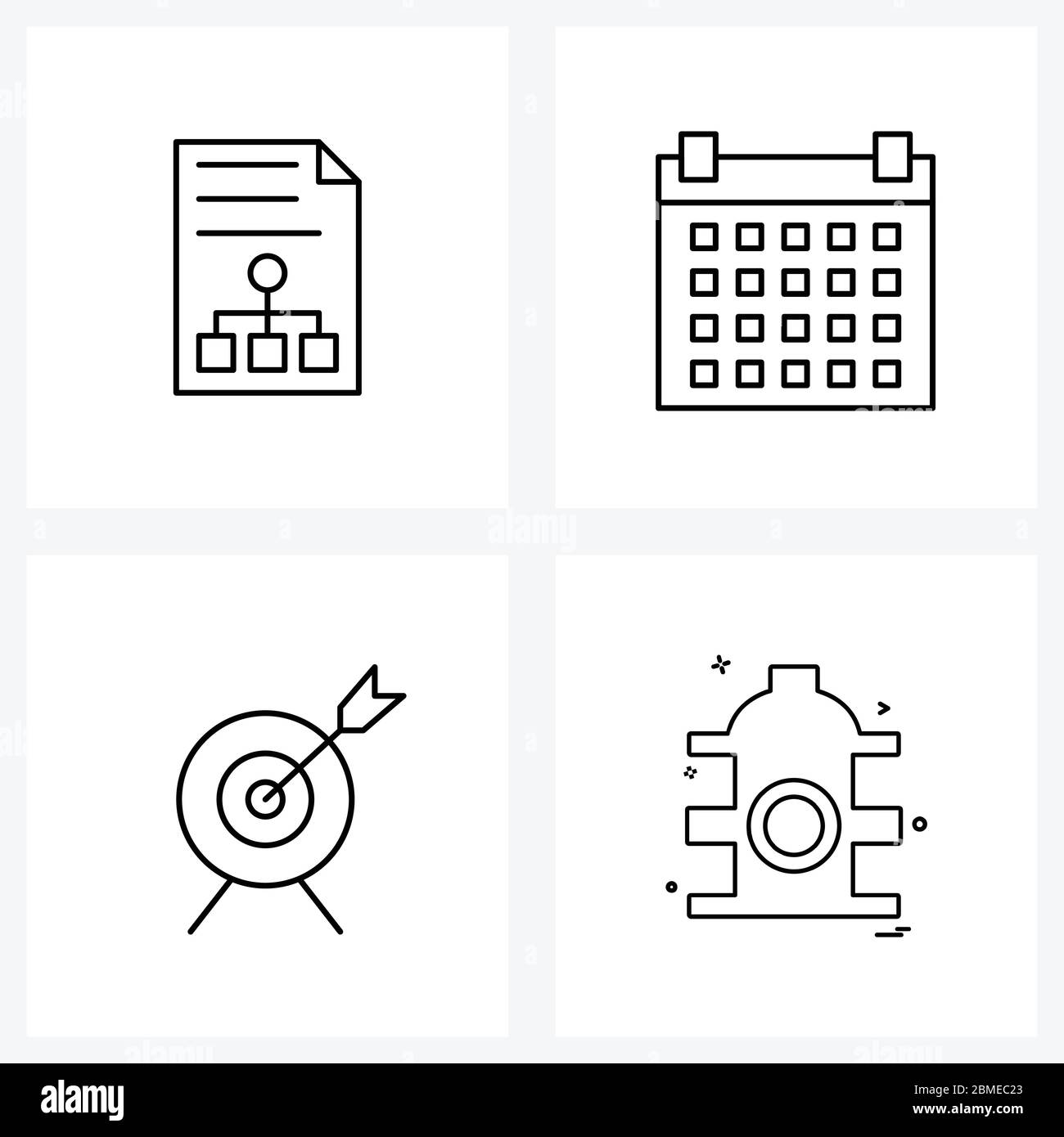 4 Universal Line Icon Pixel Perfect Symbols of flow diagram, target ... 4 Universal Line Icon Pixel Perfect Symbols of flow diagram, target ...