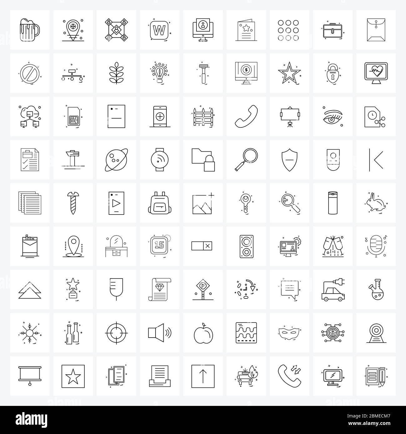 Keypad alphabets Stock Vector Images - Alamy