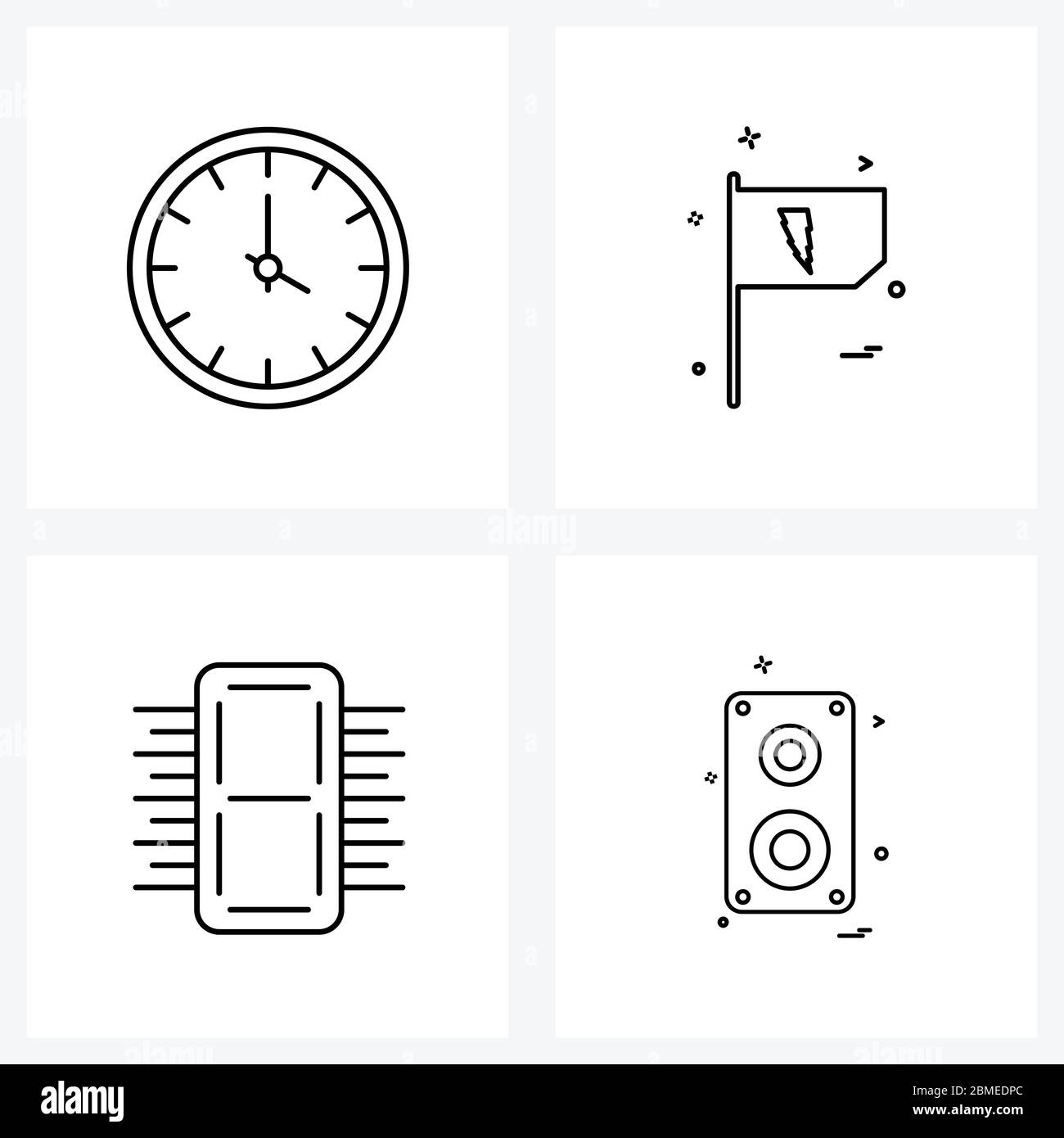 Digital sports clock Stock Vector Images - Alamy