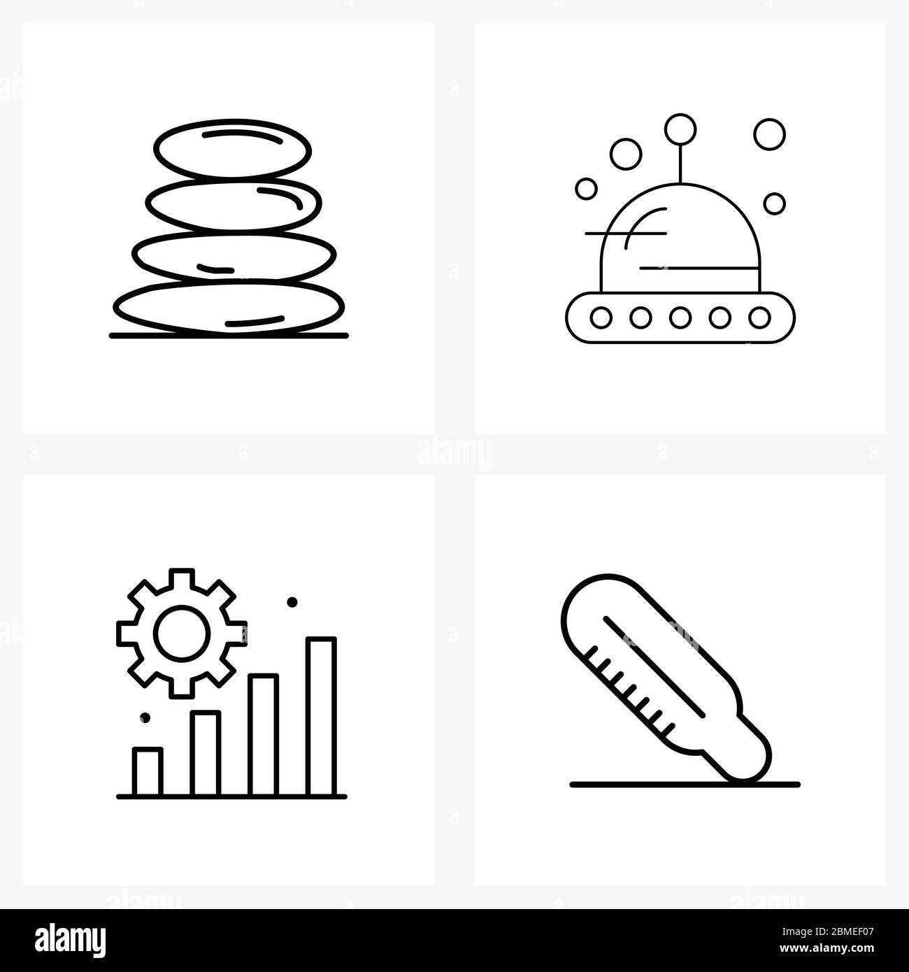 Cog bar Stock Vector Images - Alamy