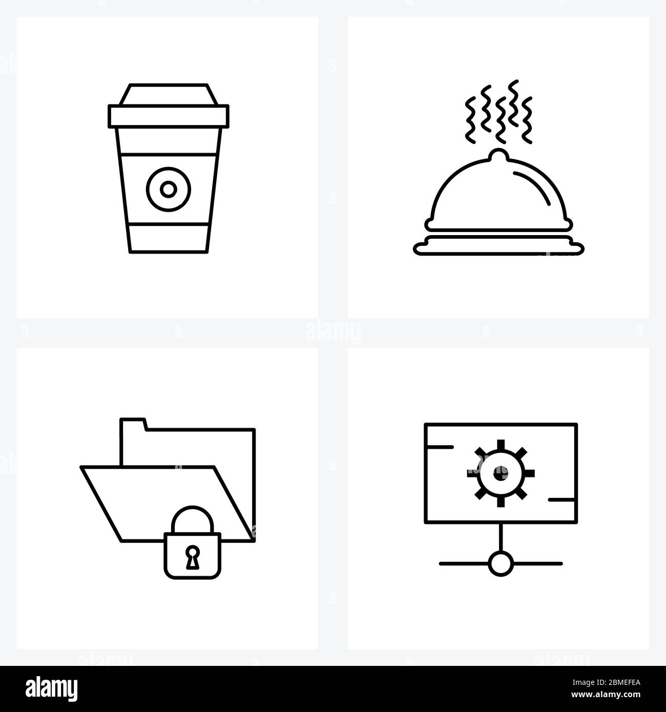 Food folder Black and White Stock Photos & Images - Alamy