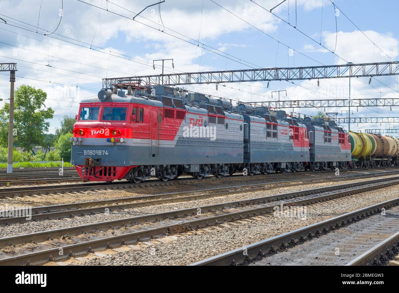 Electric locomotive vl80 hi-res stock photography and images - Alamy
