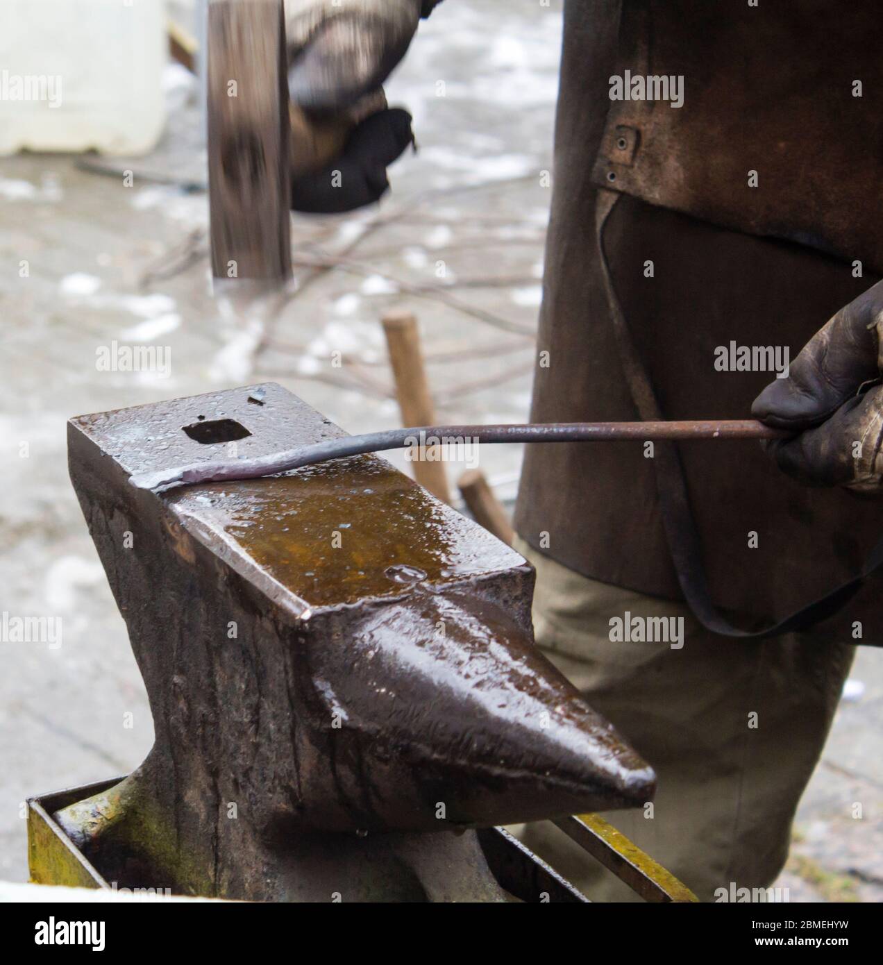 Forging hammer hi-res stock photography and images - Alamy