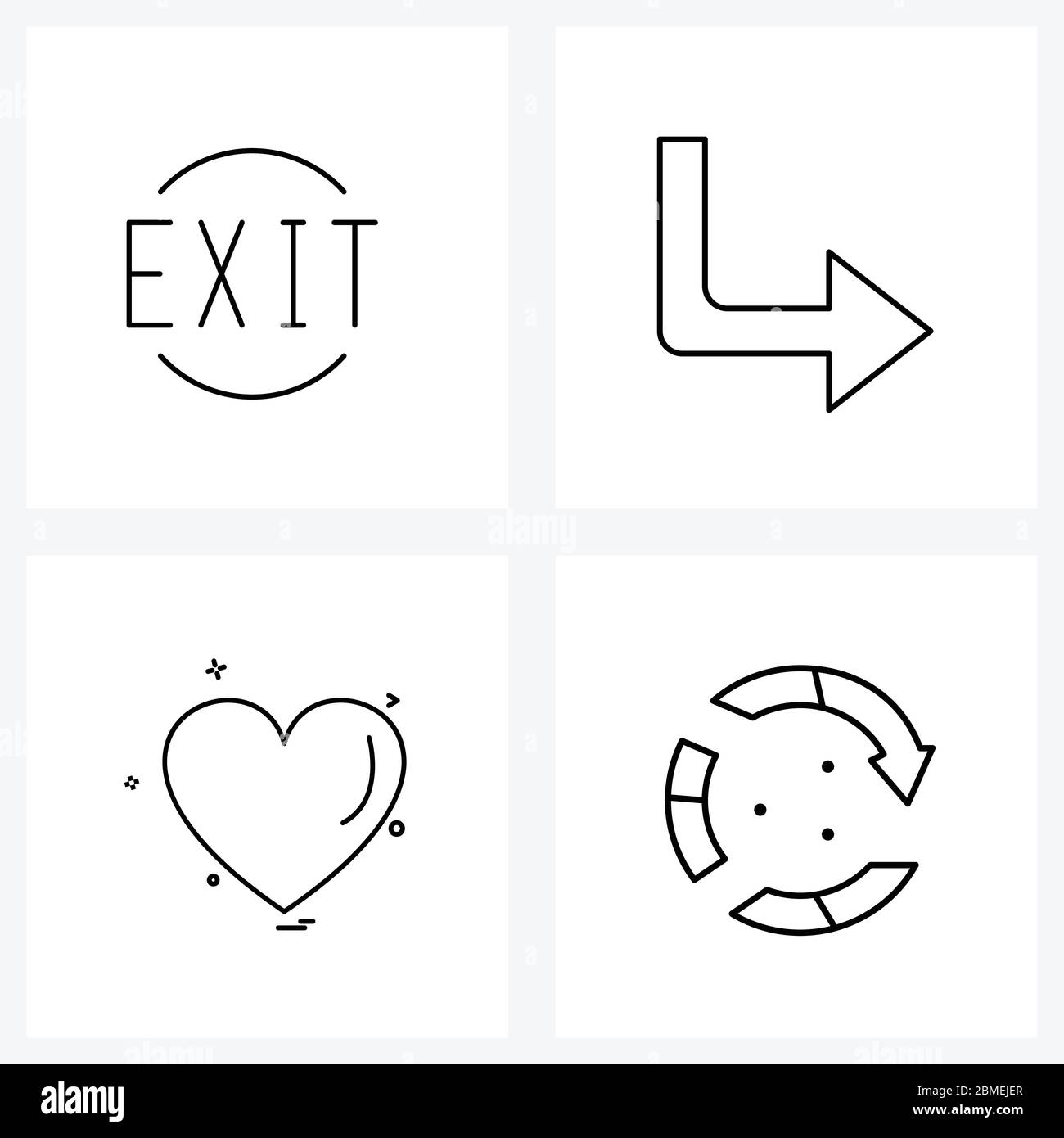 Exit chart Stock Vector Images - Alamy