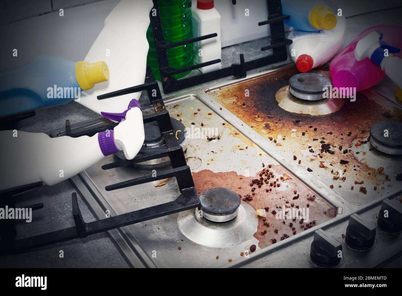 Dirty stove hi-res stock photography and images - Alamy