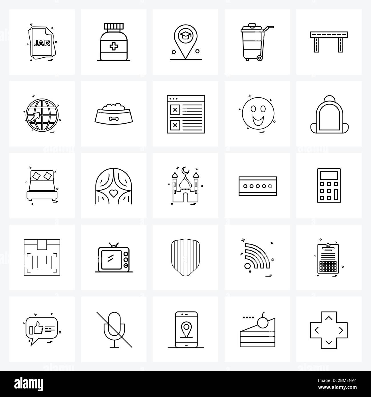 Map symbols hospital hi-res stock photography and images - Alamy