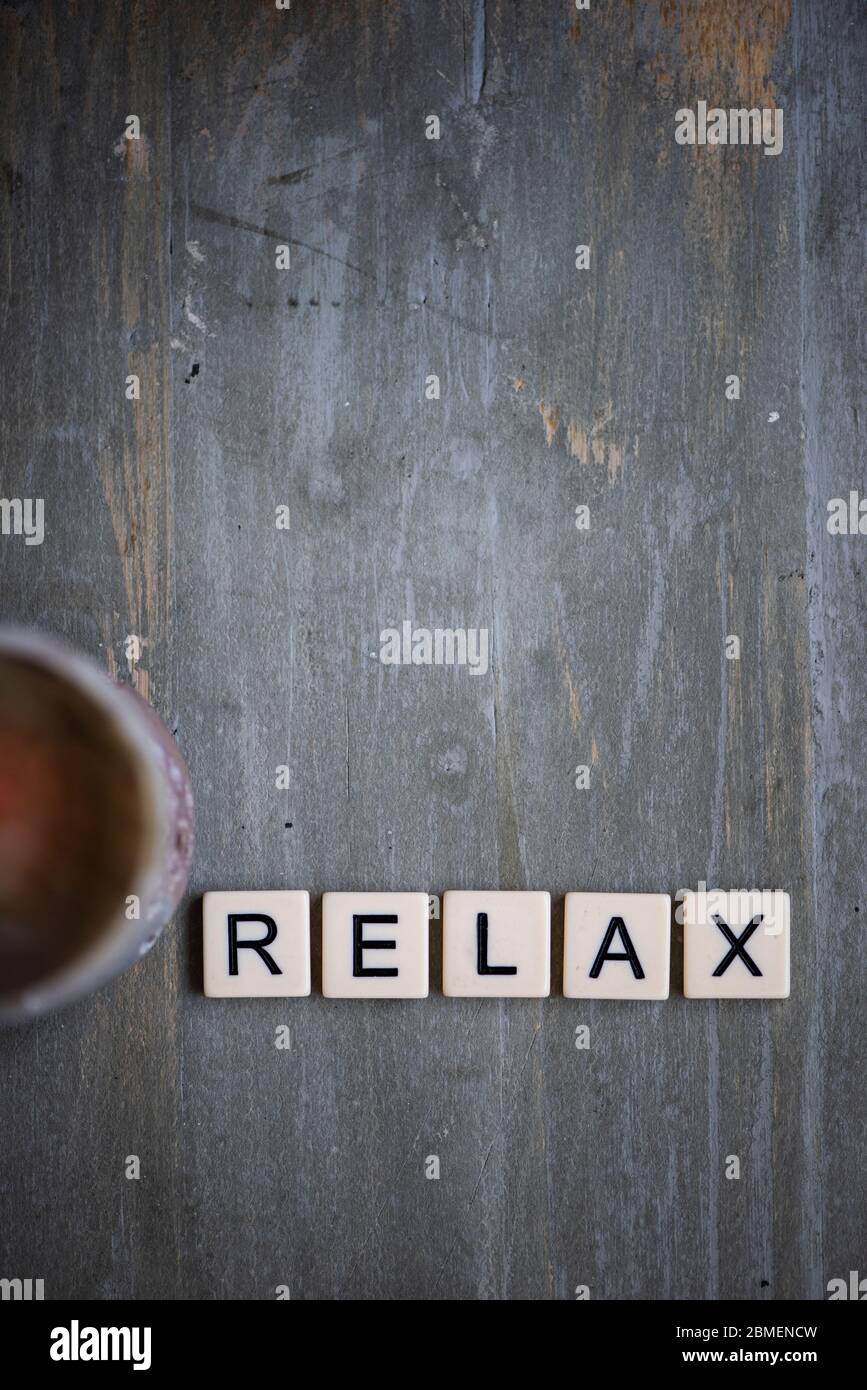 Staged block letters hi-res stock photography and images - Alamy