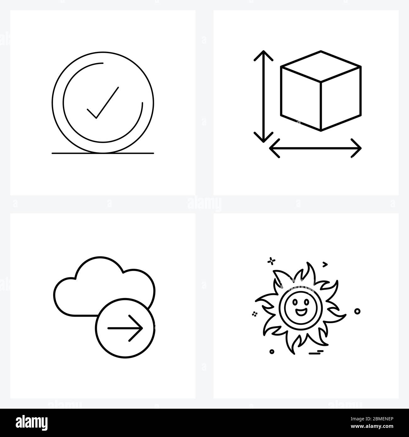 Check dimension Stock Vector Images - Alamy