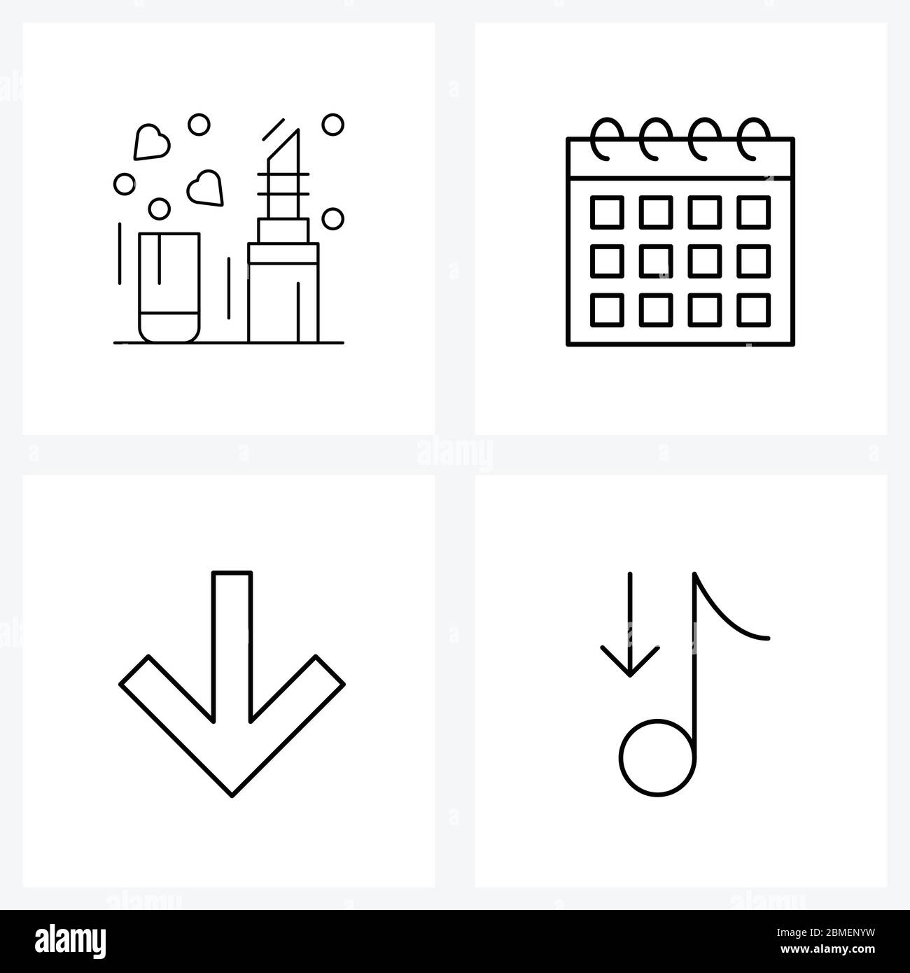 Musical call note Black and White Stock Photos & Images - Alamy