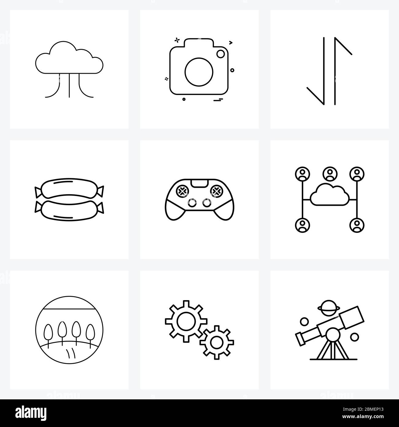 Setting up the network Stock Vector Images - Alamy