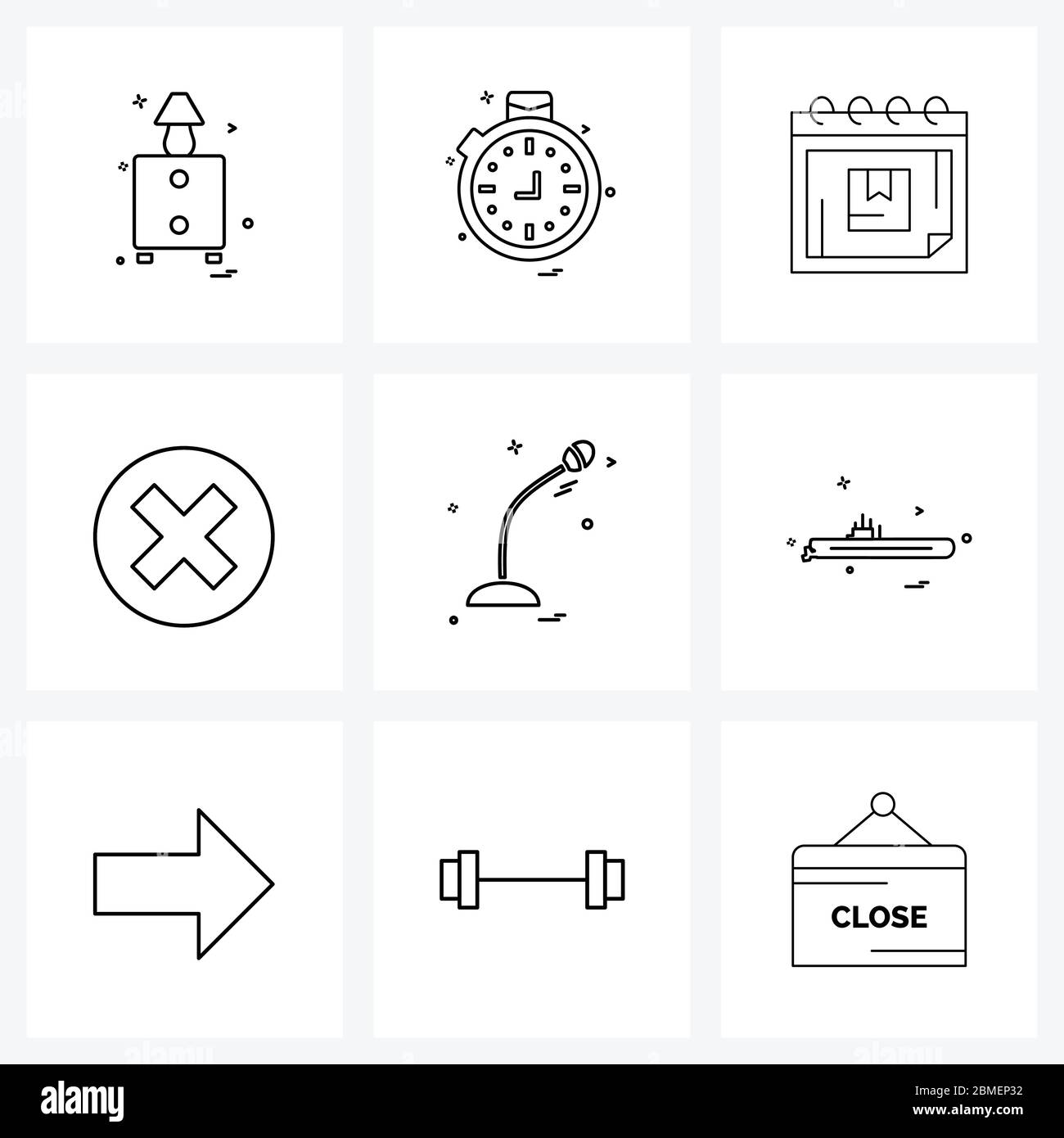 Diagram of submarine Stock Vector Images - Alamy