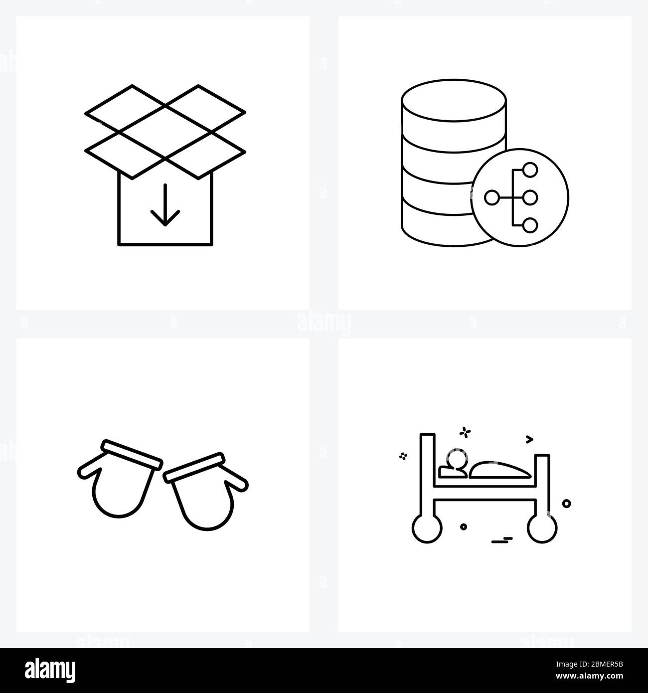 Box with down arrow Black and White Stock Photos & Images - Alamy