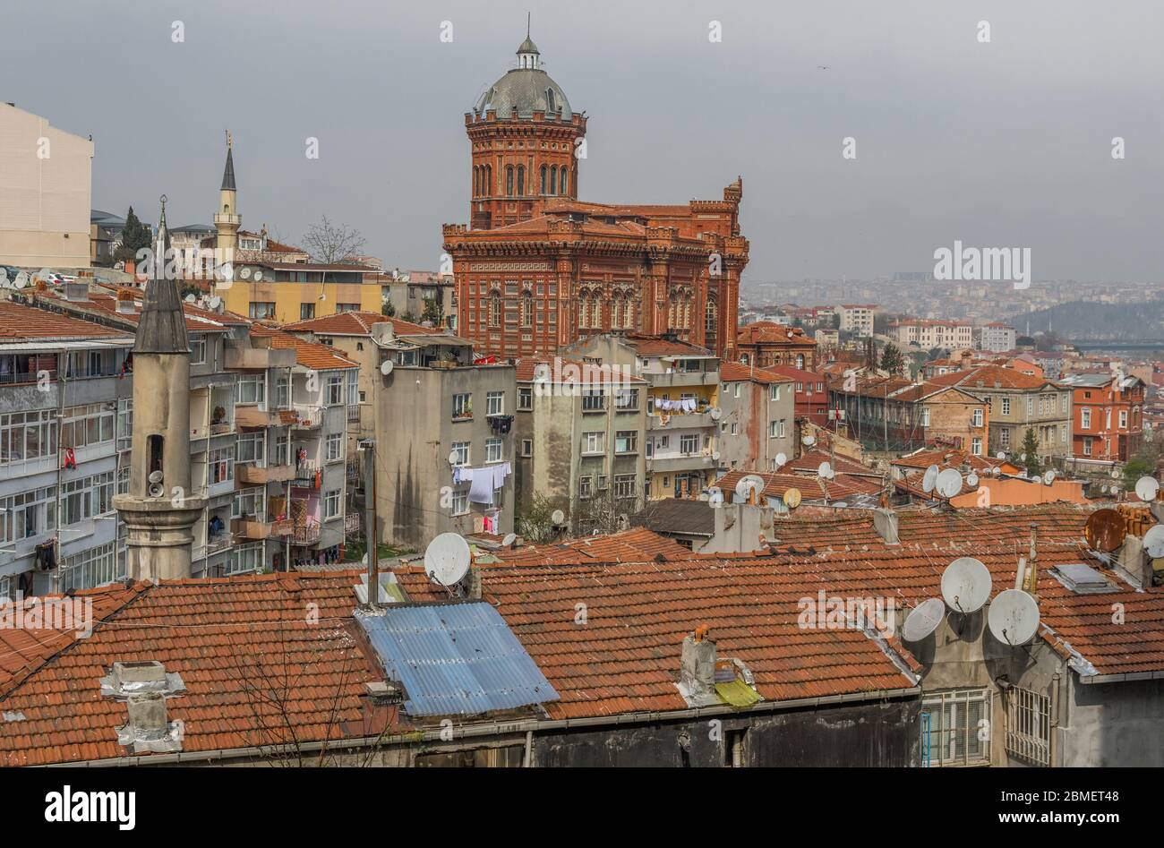 Istanbul, Turkey - Fener is one of the most colorful and typical ...