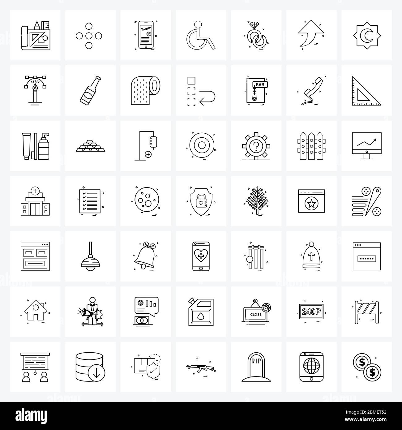 Phone smart parking illustration hi-res stock photography and images ...