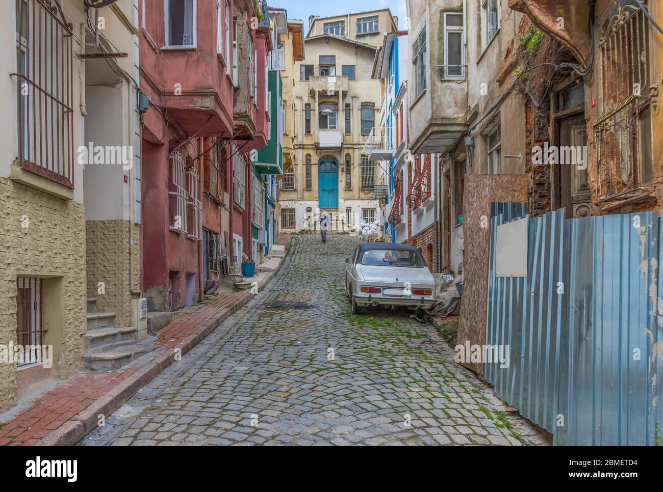 Istanbul, Turkey - Fener is one of the most colorful and typical ...