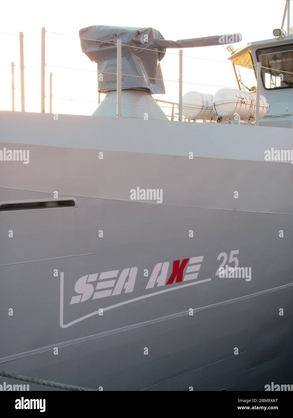 Ship SEA AXE 25 Stock Photo - Alamy