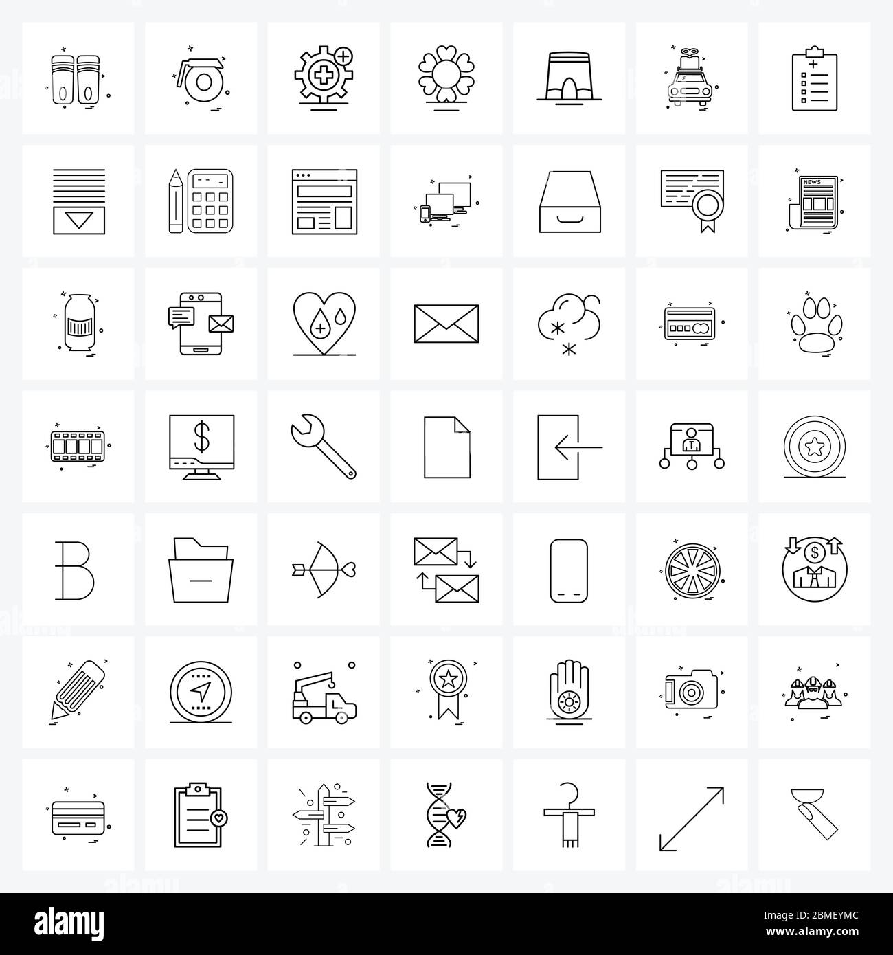 49 Editable Vector Line Icons and Modern Symbols of triumphal, landmark ...