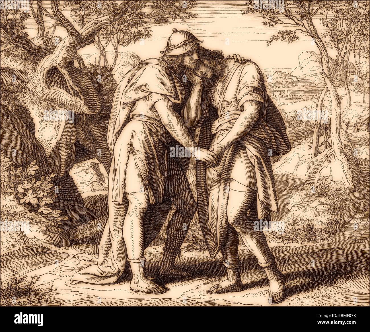 David and jonathan hi-res stock photography and images - Alamy