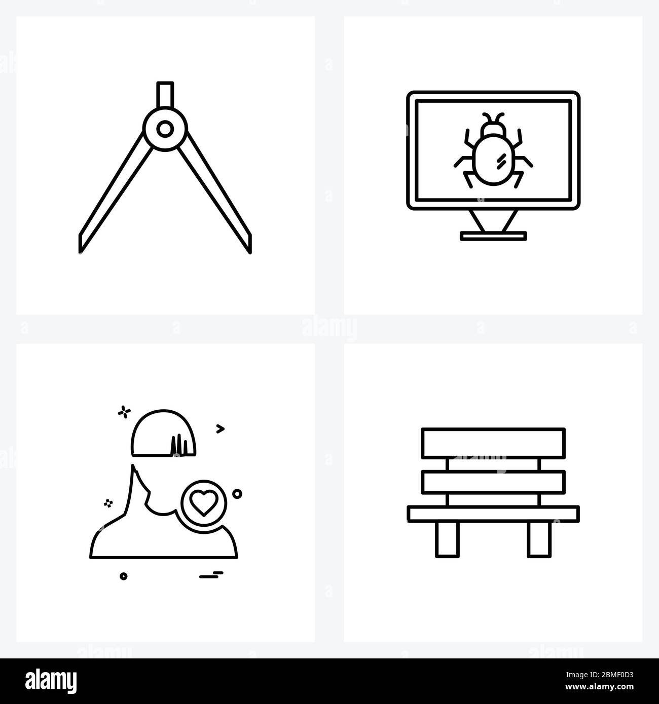 Bug bench Stock Vector Images - Alamy