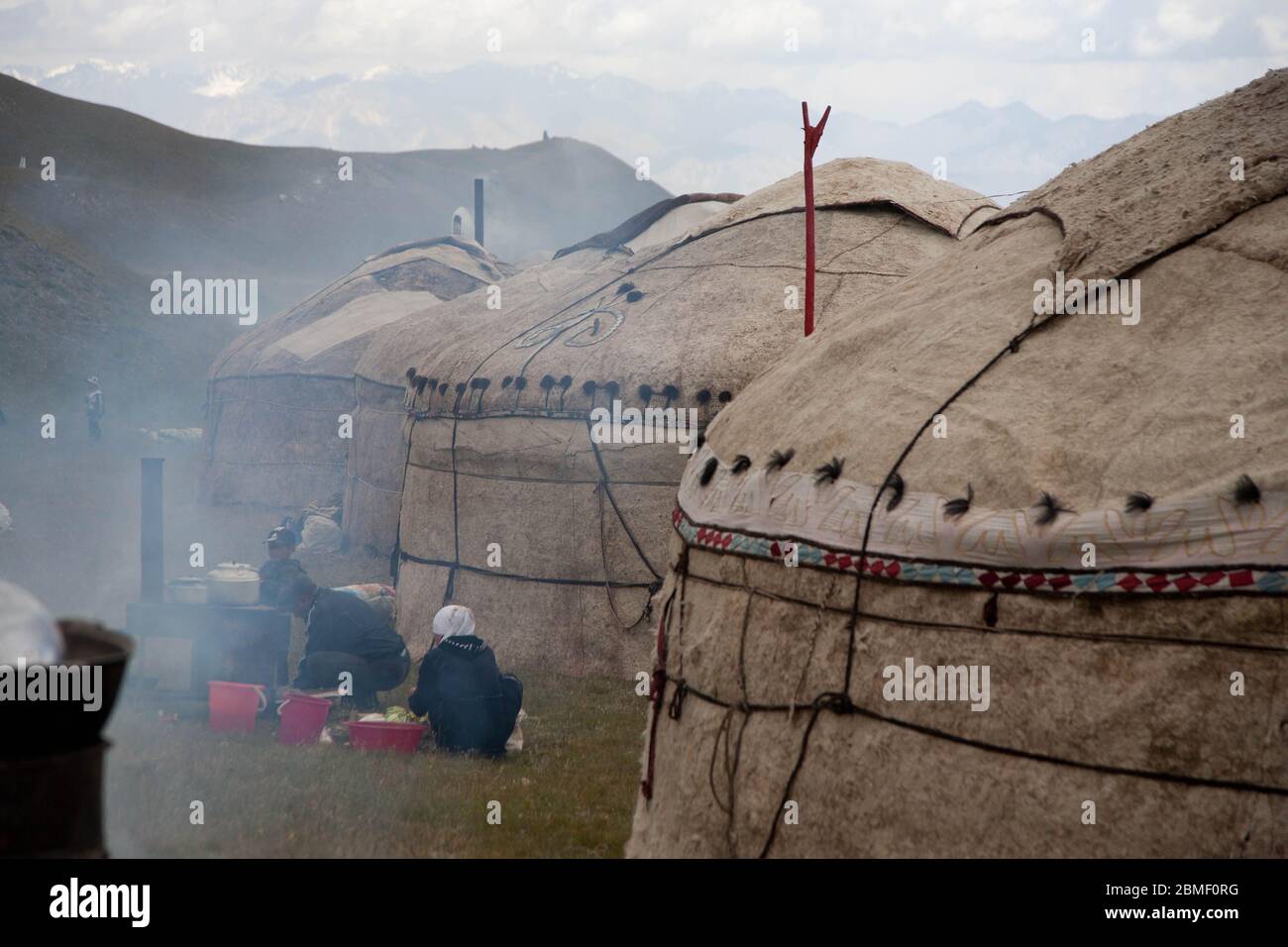 Nomadic settlement hi-res stock photography and images - Alamy