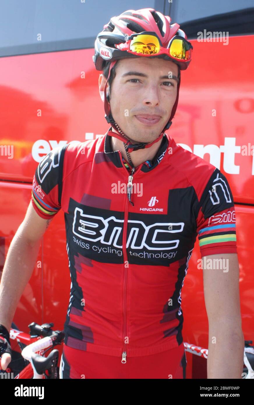 Alessandro Ballan of BMC during the Tirreno - Adriatico 2010,Stage 7 cycling race,Civitanova ...