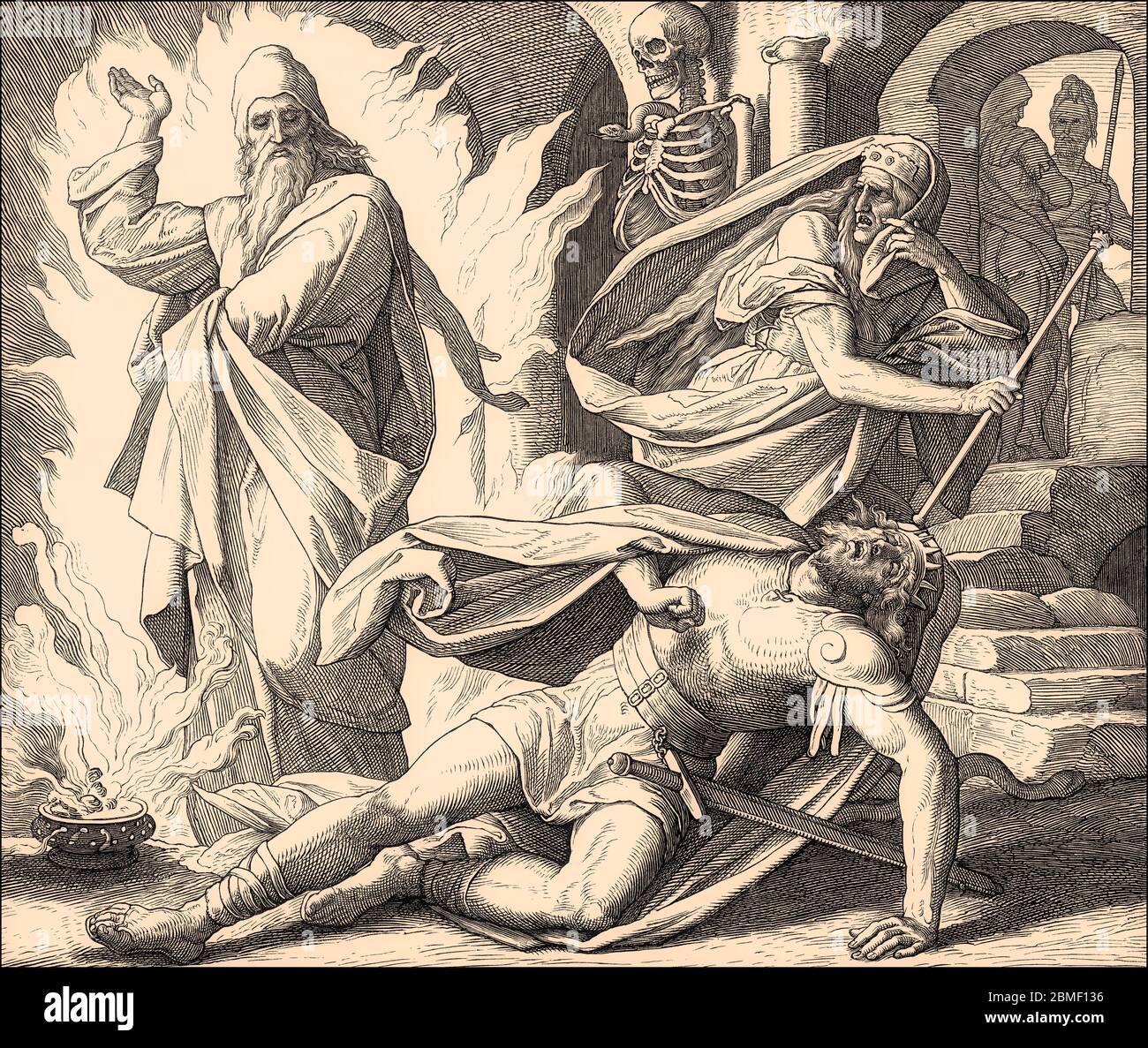 Saul the witch endor hi-res stock photography and images - Alamy