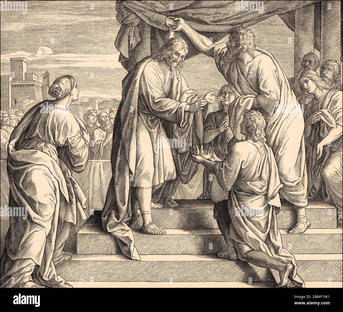 Anointing of king david hi-res stock photography and images - Alamy