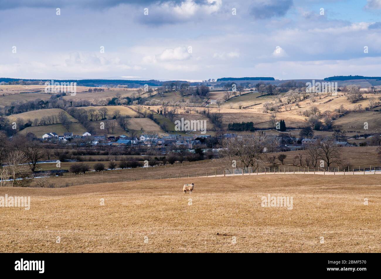 The village of Great Asby nestles in a valley in the rolling moors of ...