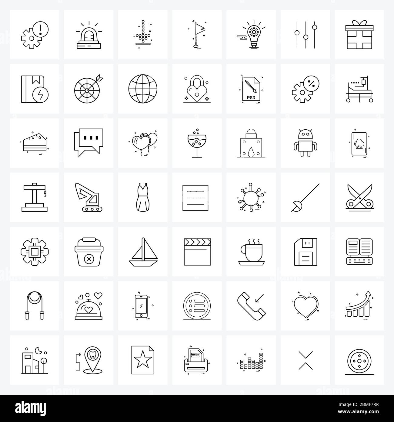 49 Editable Vector Line Icons and Modern Symbols of, flag, arrow, flags ...