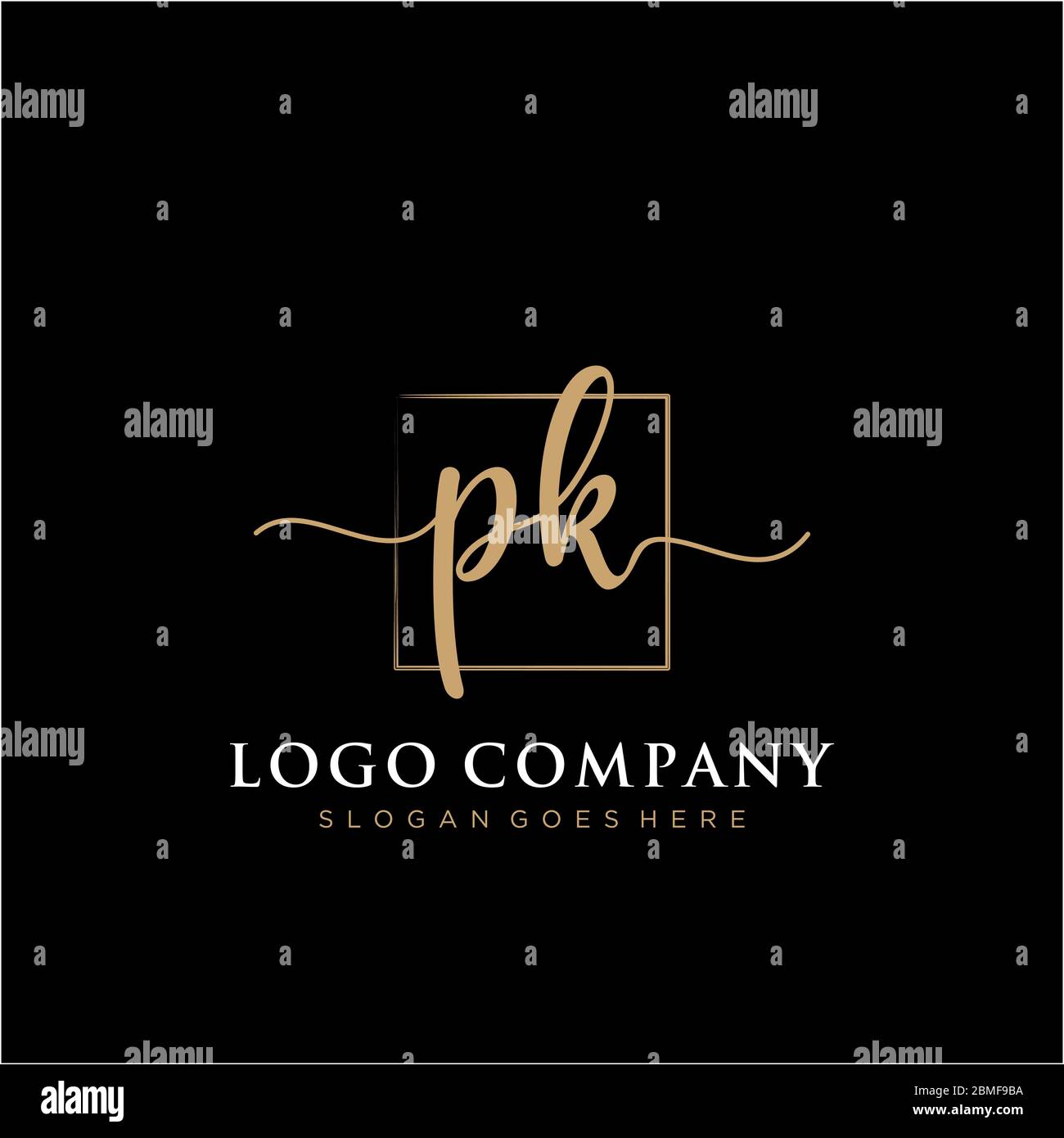 Pk logo vector vectors hi-res stock photography and images - Alamy