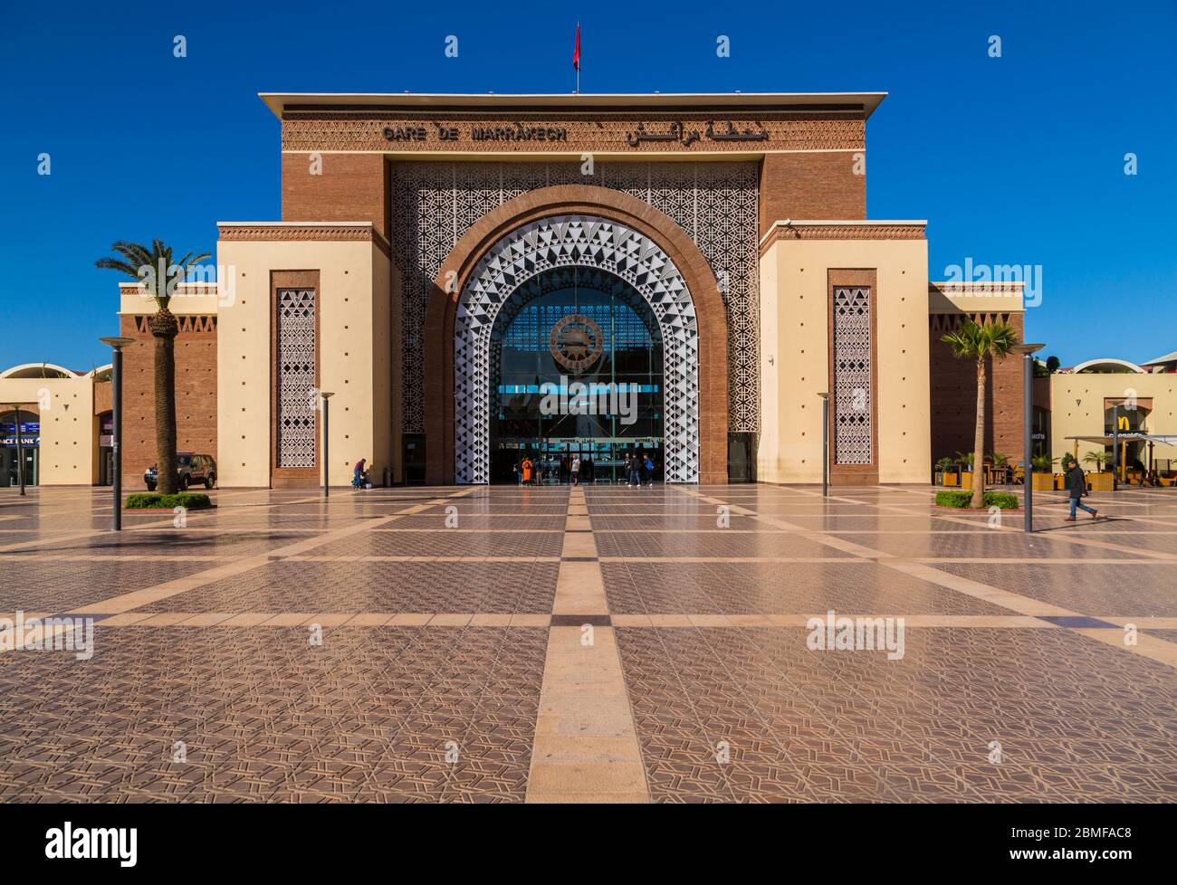 Morocco marrakech bus station hi-res stock photography and images - Alamy