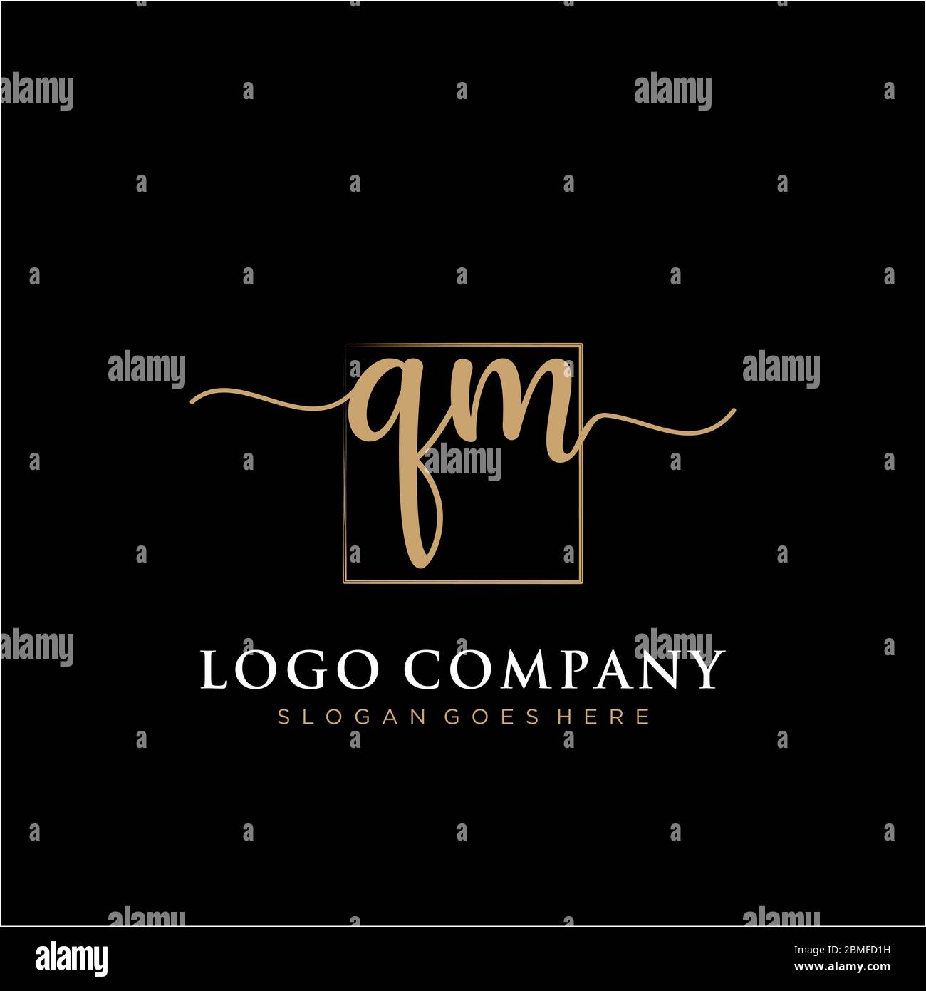 Qm logo vector vectors hi-res stock photography and images - Alamy